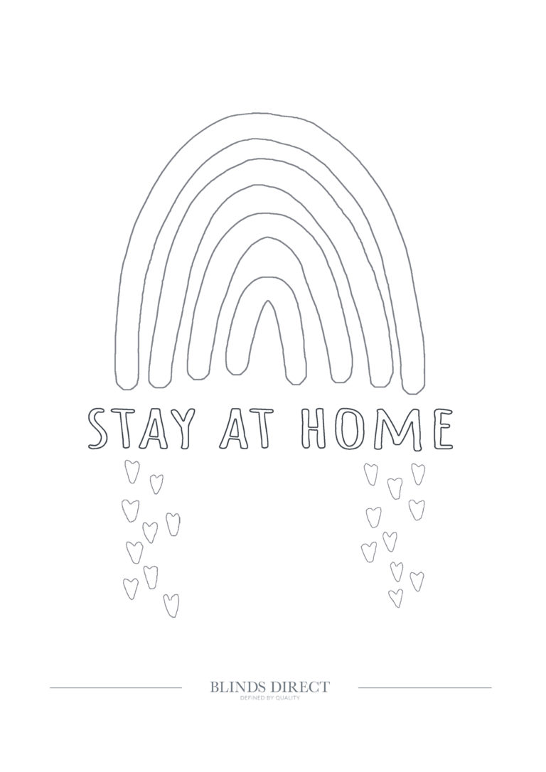 Stay At Home Colouring Book | Blinds Direct Blog