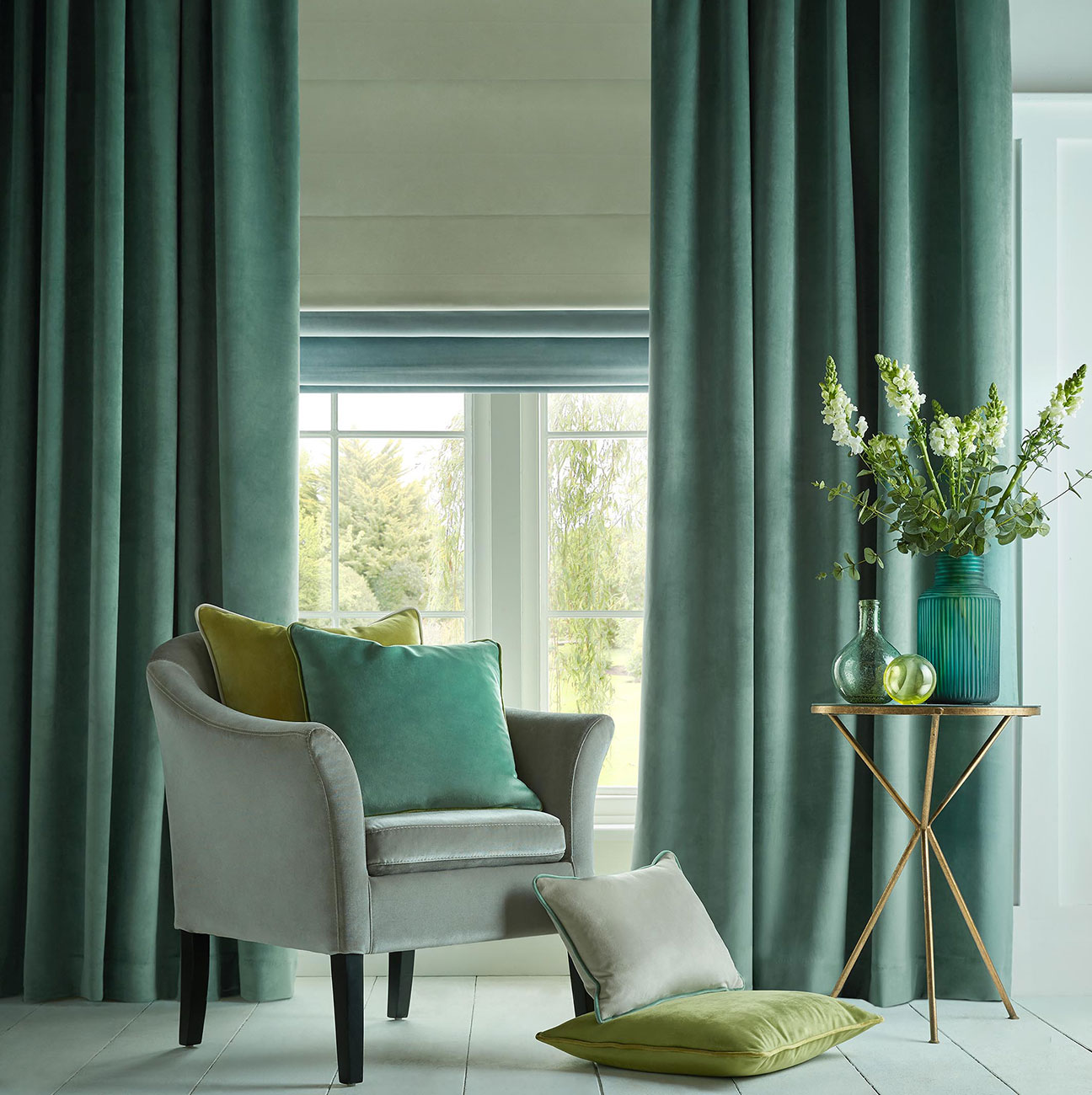 Using Watercolour Shades In Interior Design
