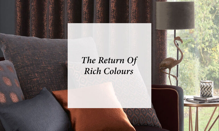 The Return Of Rich Colours | Blinds Direct Blog